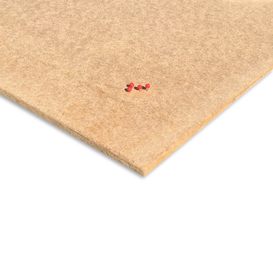 Opslagstavle i træplade. Blød plade til tegnestifter